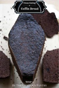 Grain Free Chocolate Coffin Bread Coffin Recipe | The Gracious Pantry