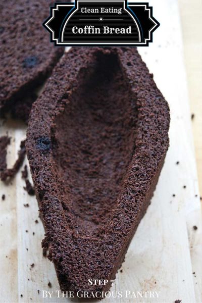 Grain Free Chocolate Coffin Bread Coffin Recipe | The Gracious Pantry