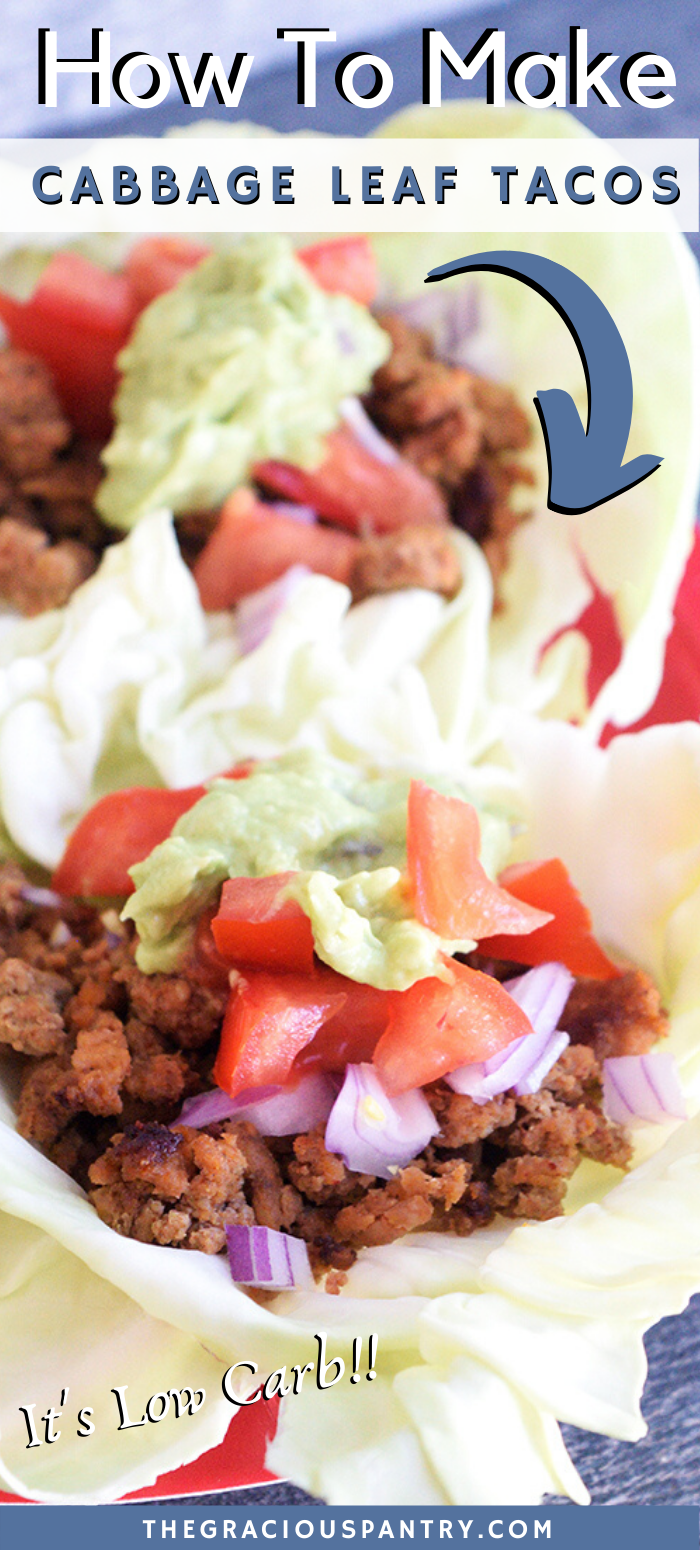 Cabbage Leaf Tacos Recipe | The Gracious Pantry
