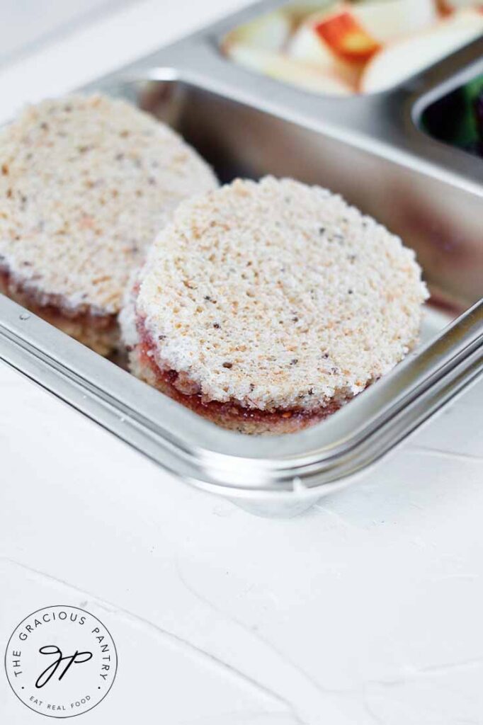 Jam Sandwiches For Lunchbox Lunches