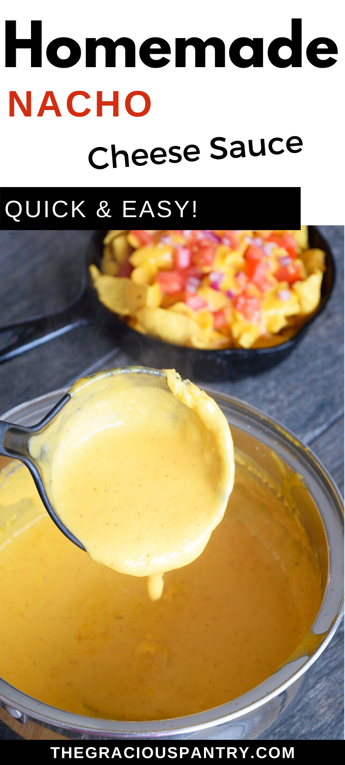 Nacho Cheese Sauce Recipe | The Gracious Pantry