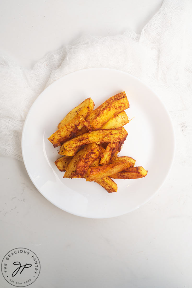 Pumpkin Fries Recipe | The Gracious Pantry | Roasted Vegetables